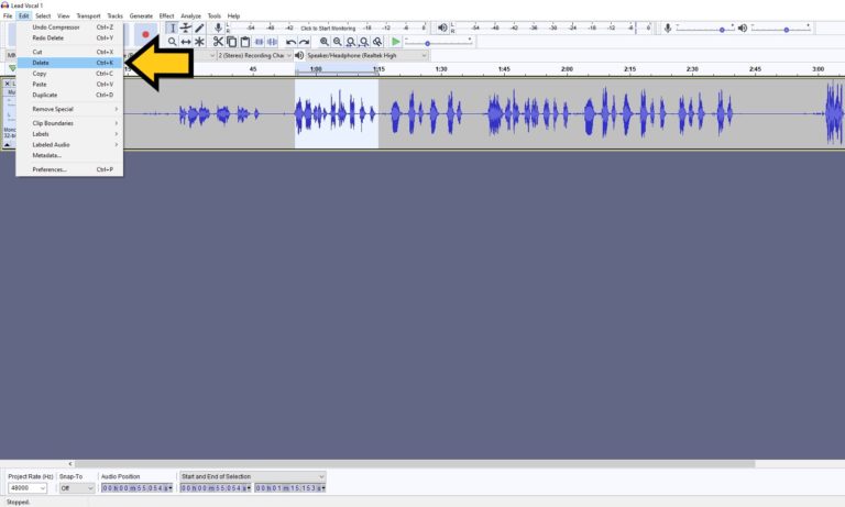 How to Cut and Trim Audio Like a Pro in Audacity, Fast