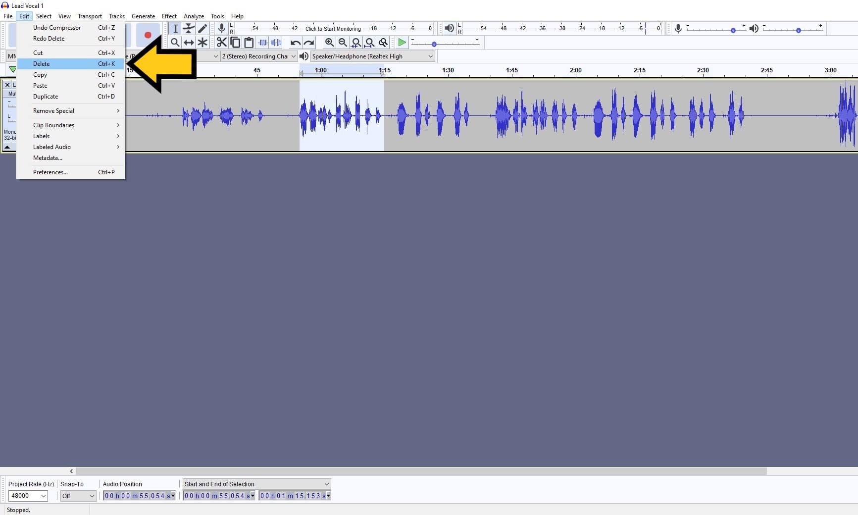 How to Cut and Trim Audio Like a Pro in Audacity, Fast